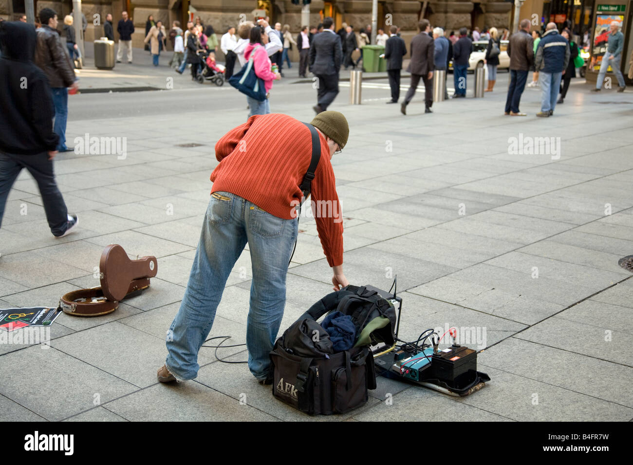 The begging musician hi-res stock photography and images - Alamy