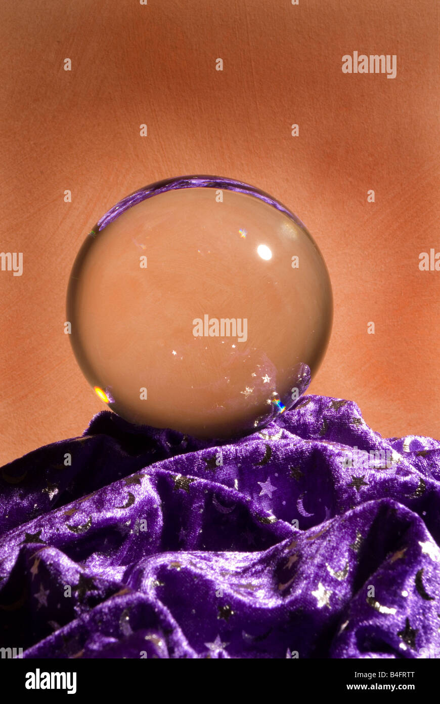 Mystic crystal ball Cut Out Stock Images & Pictures - Alamy
