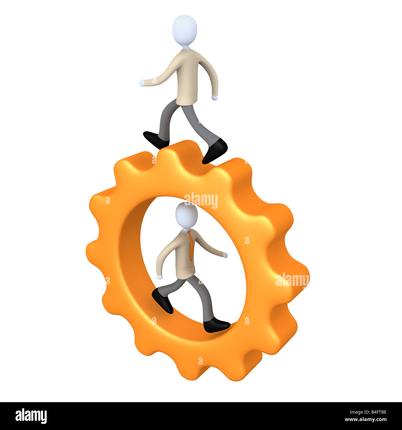 Different Way Same Goal Stock Photo - Alamy