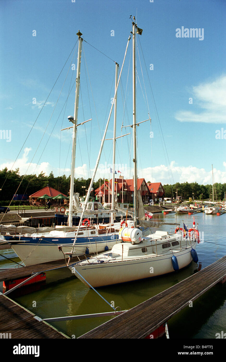 Leba harbour hi-res stock photography and images - Alamy