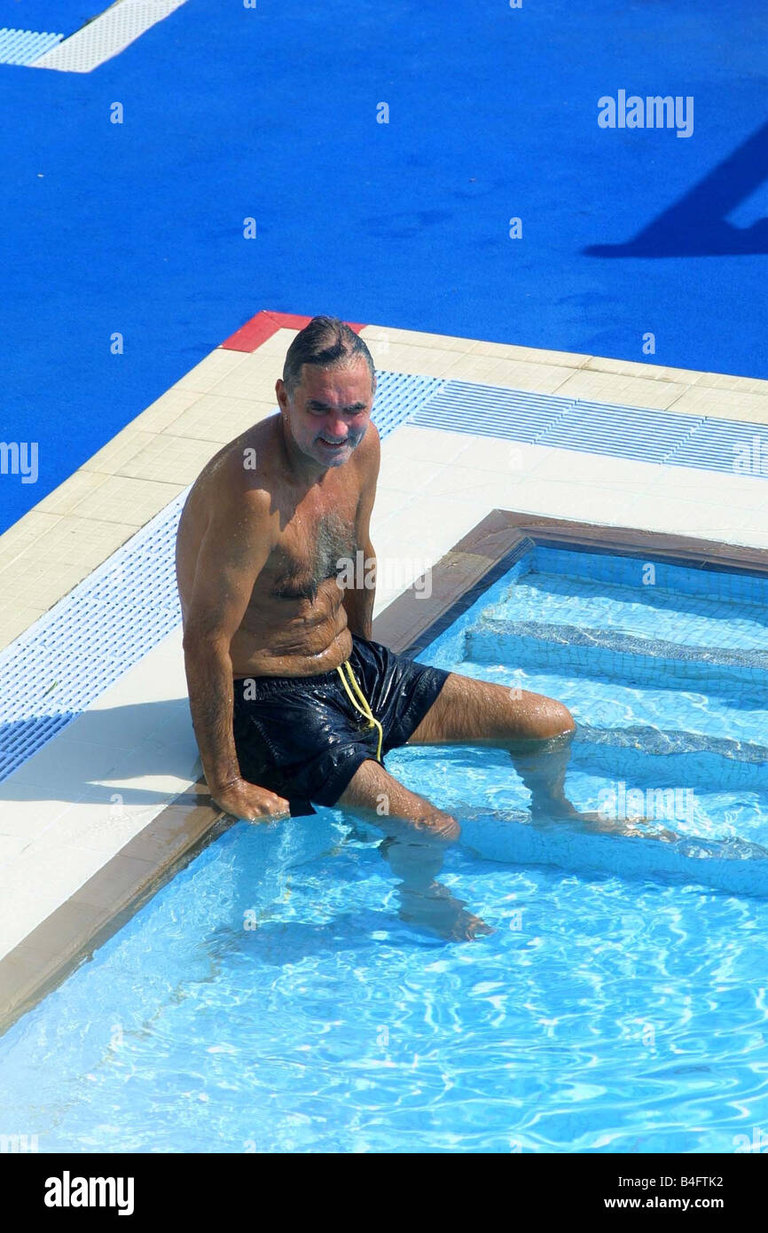 George Best At The Poolside Of His Maltese Hotel The Day After His ...