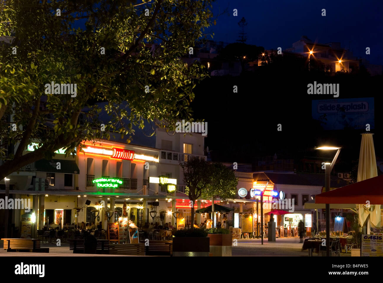 Albufeira old town square hi-res stock photography and images - Alamy