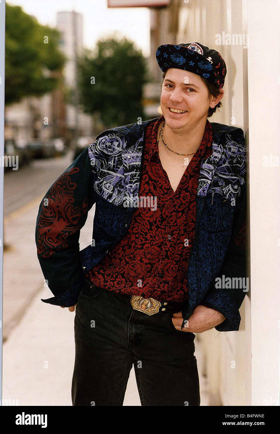 Mark Little Actor star of the TV soap Neighbours Mirrorpix Stock Photo ...