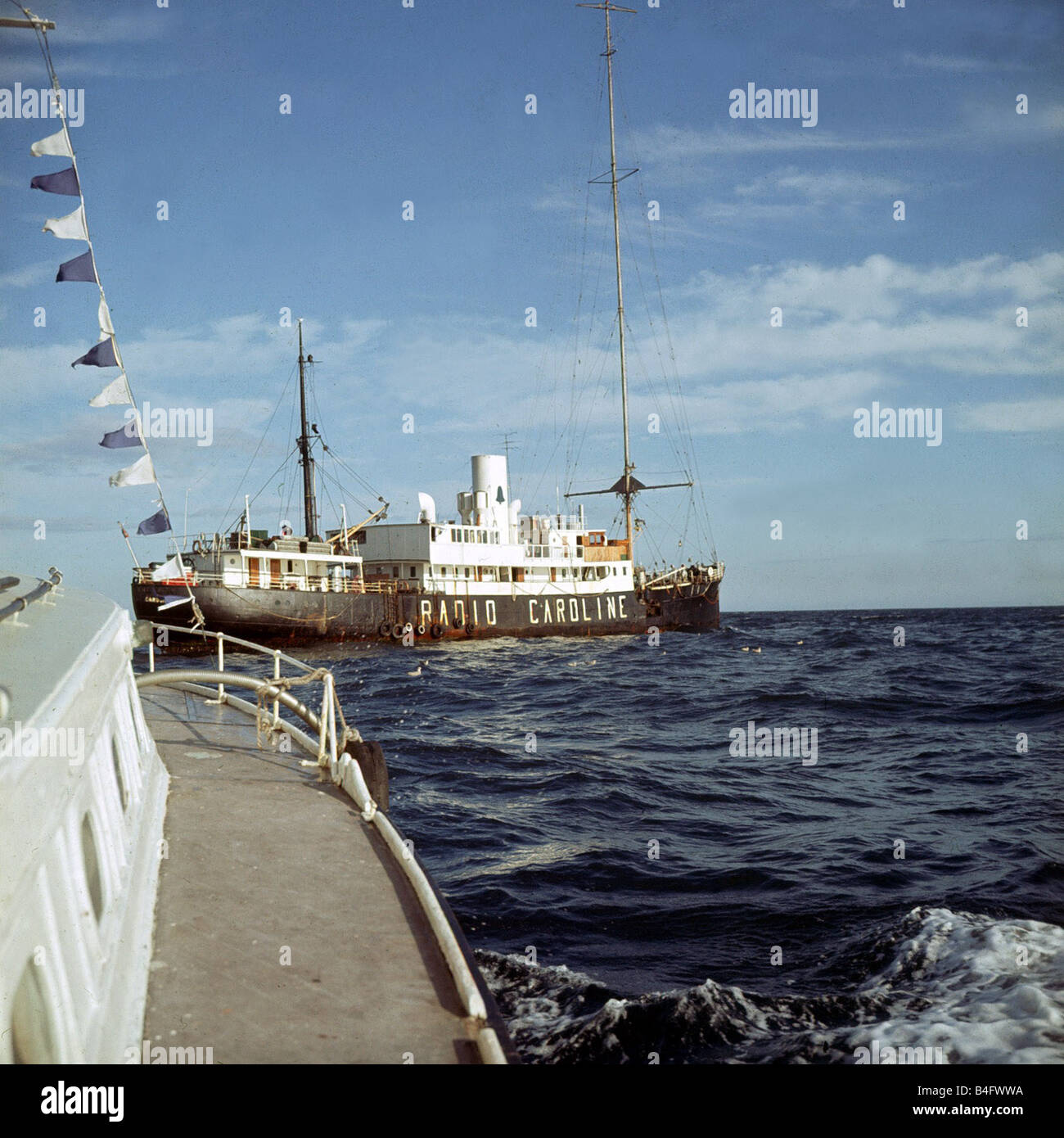 Radio Caroline the ship that was used for pirate radio station in 1964 ...