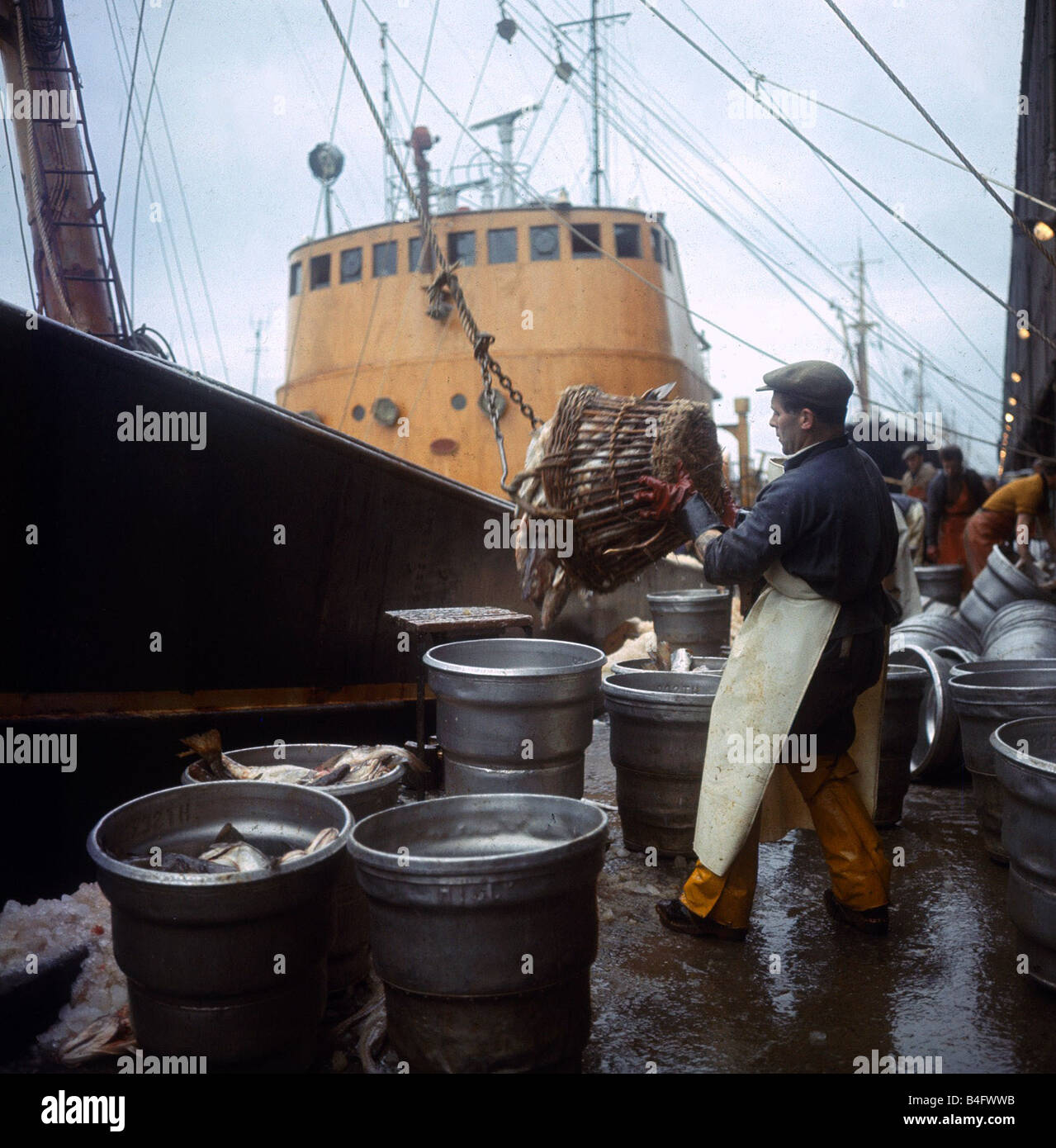 The Trawler Rose Orion returns to Hull with it s catch after a trip to ...
