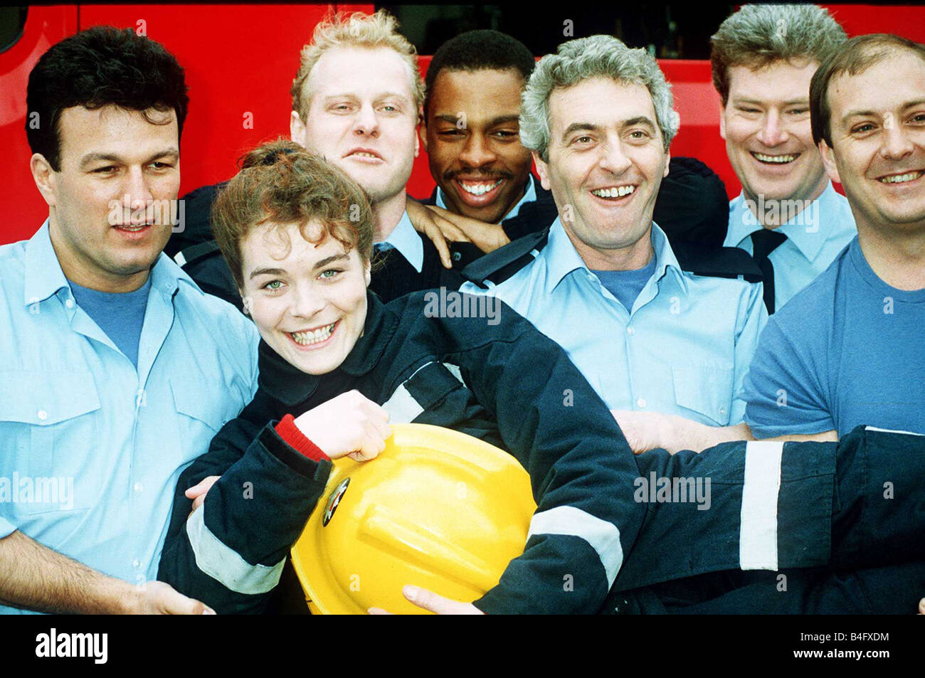 Sam Beckinsale actress stars in the television program Londons Burning ...