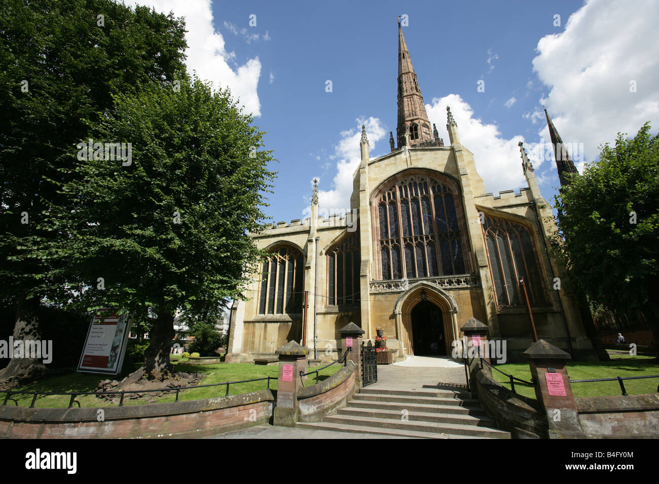 City of Coventry, England. Main entrance to Coventry's city centre ...