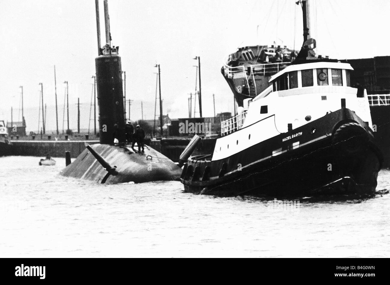Britain nuclear submarine Black and White Stock Photos & Images - Alamy