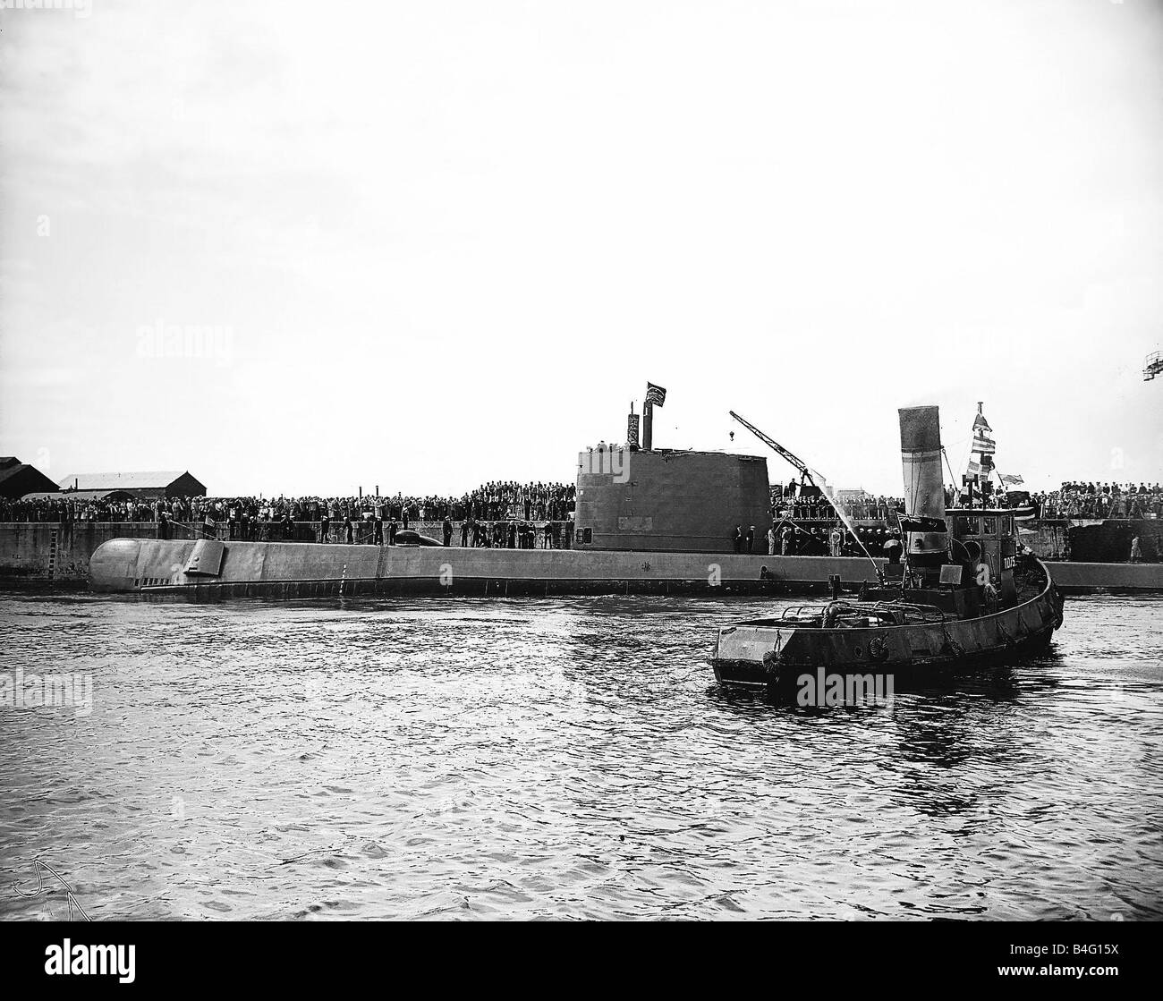 The Submarine the Nautilus which became the first submarine to sail ...