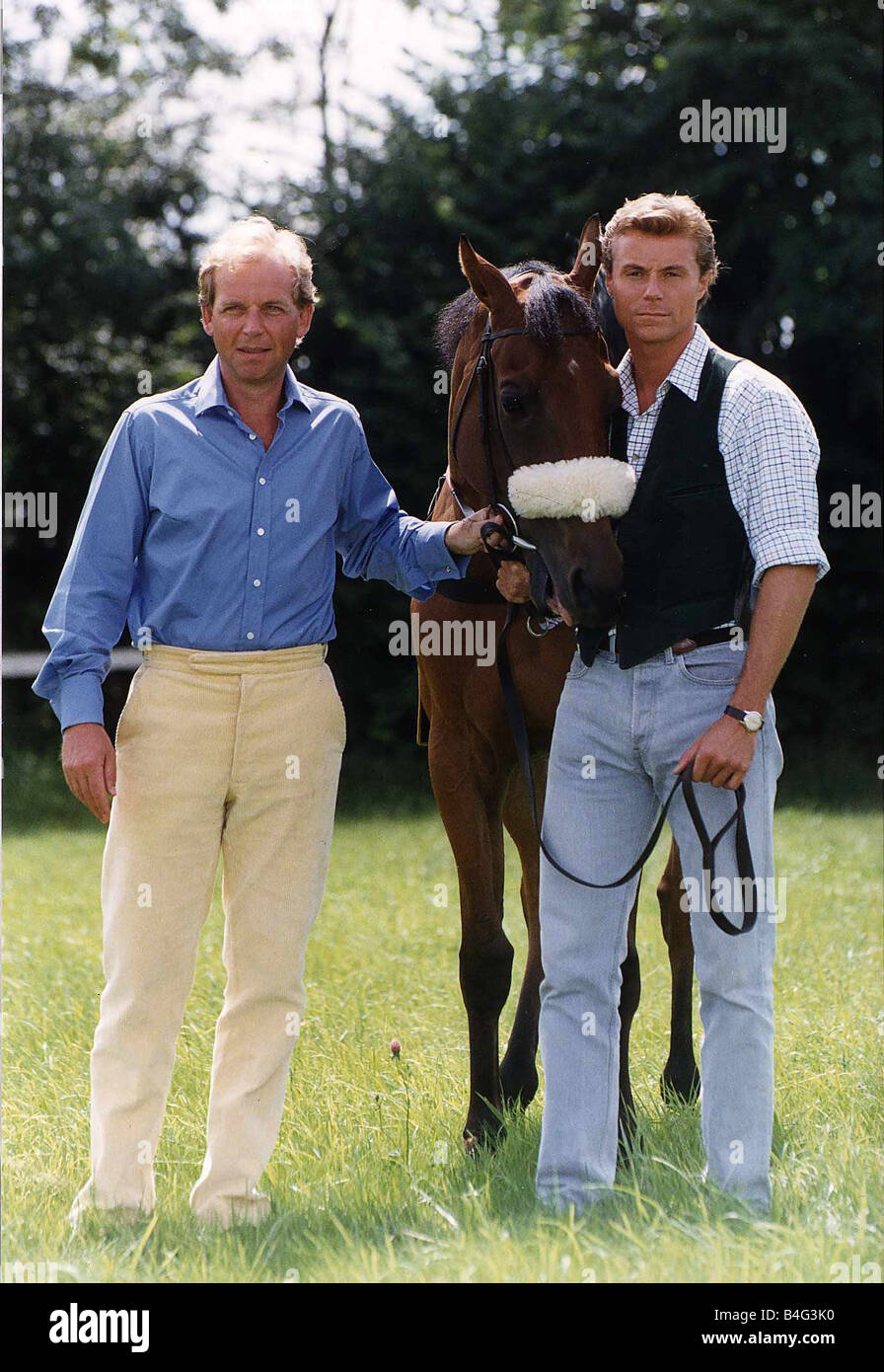 Mark Greenstreet Actor in programme called Trainer Stock Photo - Alamy