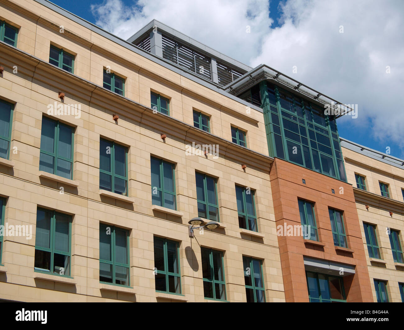 New buildings in Edinburgh city centre Scotland Stock Photo - Alamy