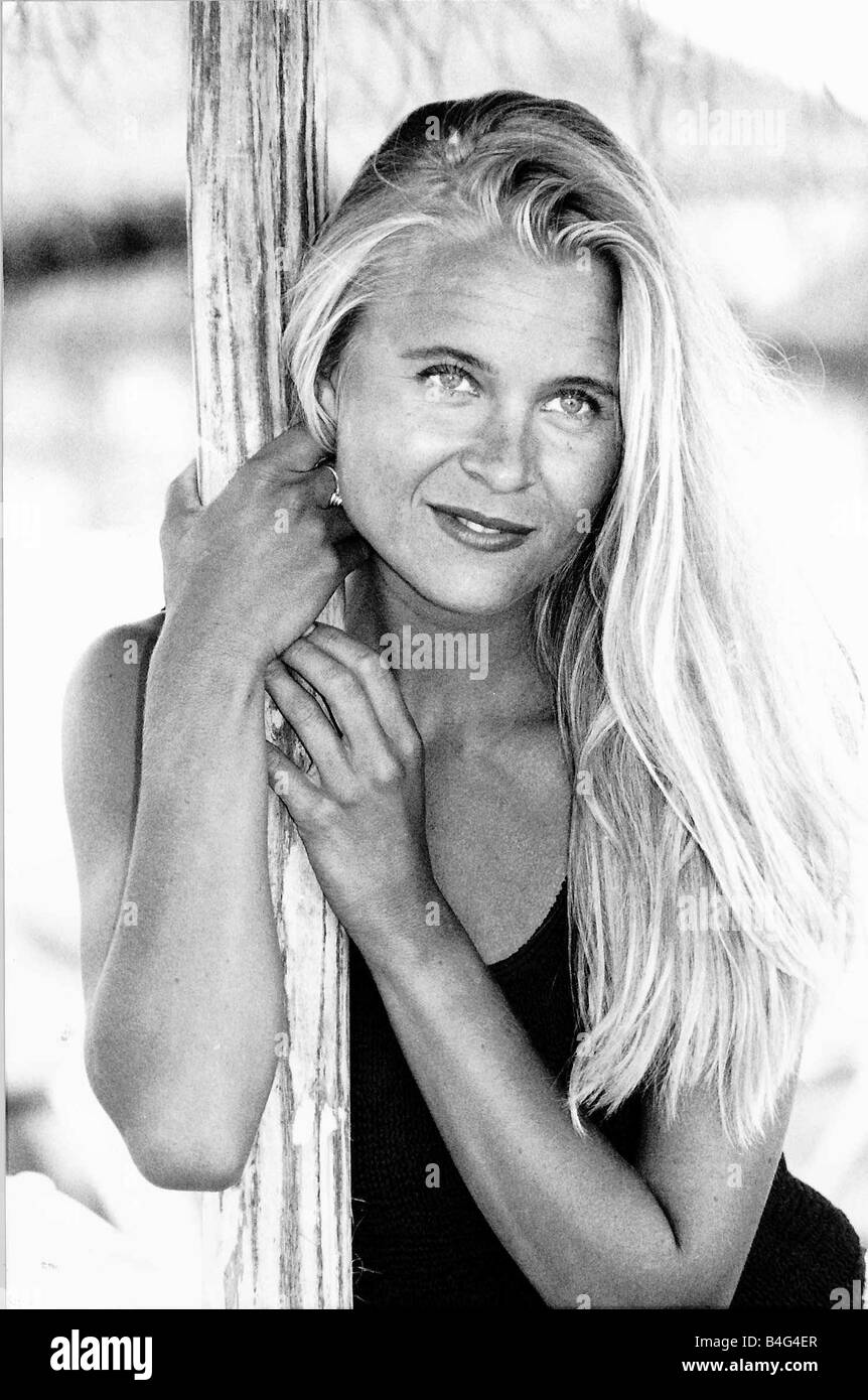 Bo Corre actress who plays Ingrid in soap Eldorado Stock Photo - Alamy