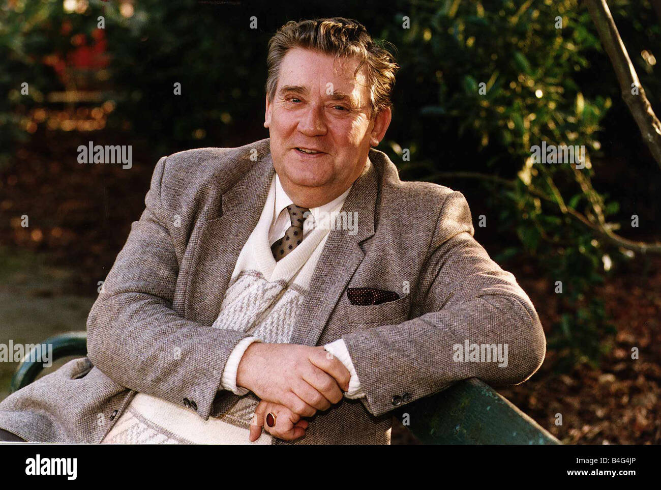 Bryan Mosley Actor who plays Alf Roberts in Coronation Street Stock ...