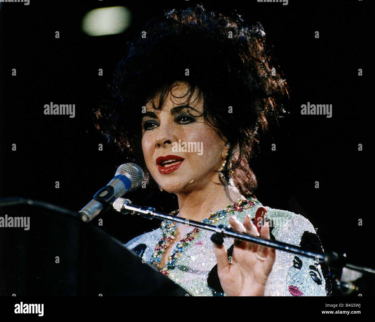 Elizabeth taylor aids hi-res stock photography and images - Alamy