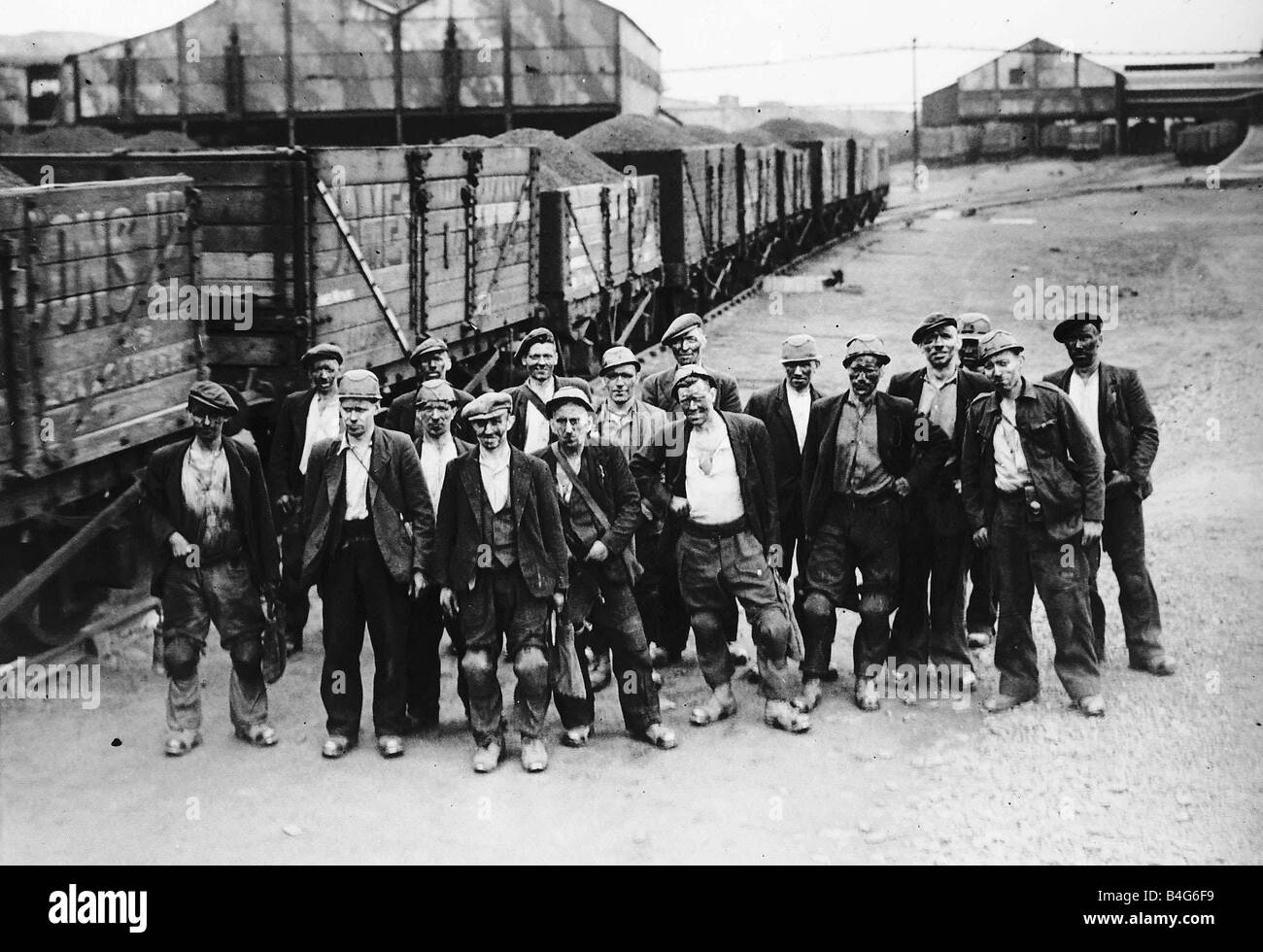 Coal Miners at Whitwick Colliery hwere they smashed the record for the ...