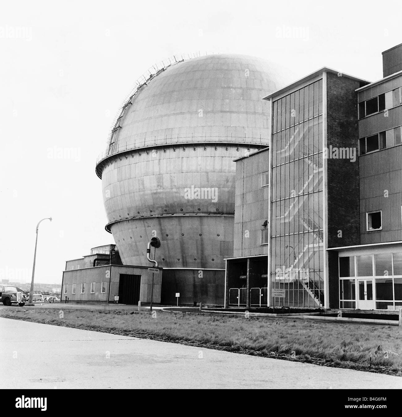 Sellafield Nuclear Power station at Windscale in Cumbria March 1963 ...