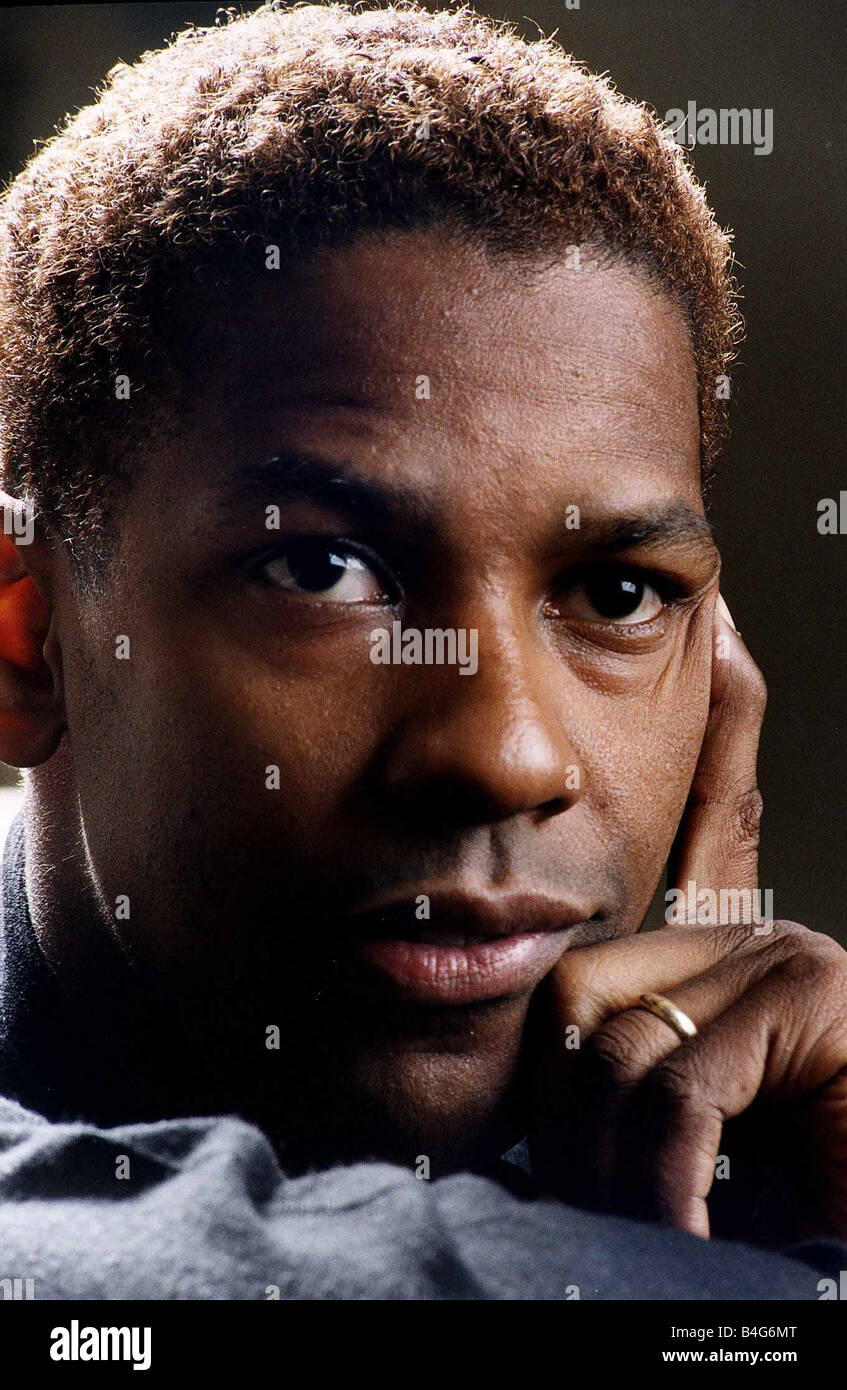 Denzel Washington Actor Stock Photo - Alamy