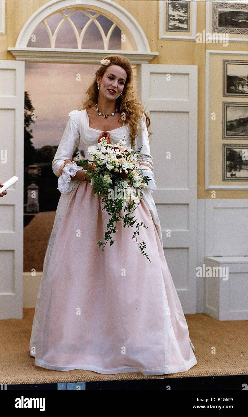 Jerry Hall Supermodel Actress Dressed As Lady Hardwicke At The Chelsea ...