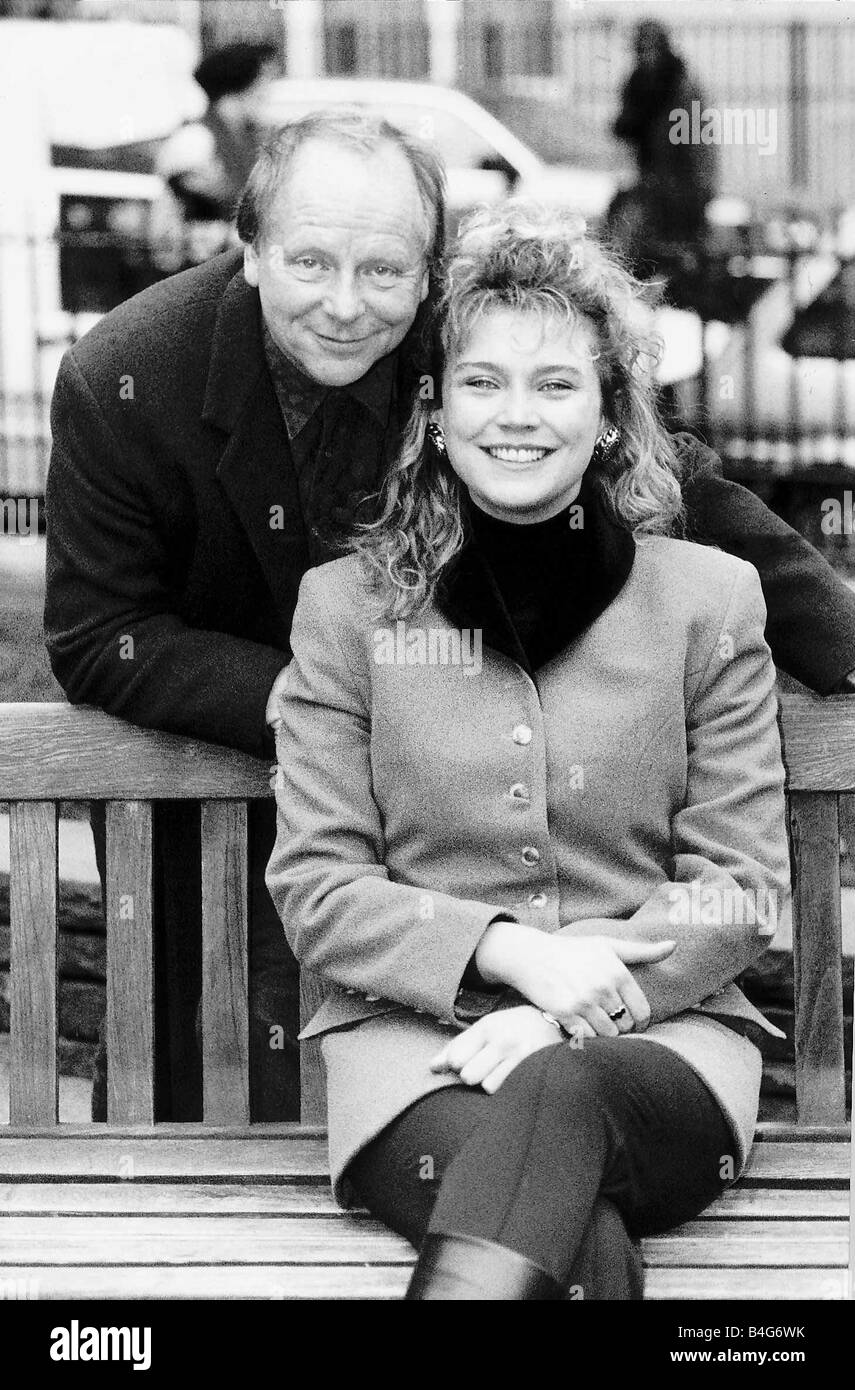 Amanda Redman Actress with Co Actor John Bird from Programme El C I D ...
