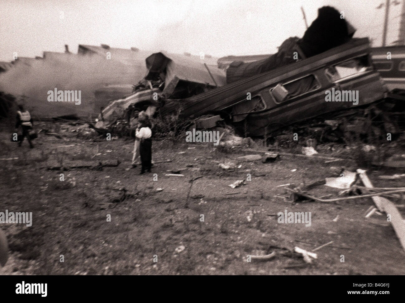 Survivors of the train crash hi-res stock photography and images - Alamy
