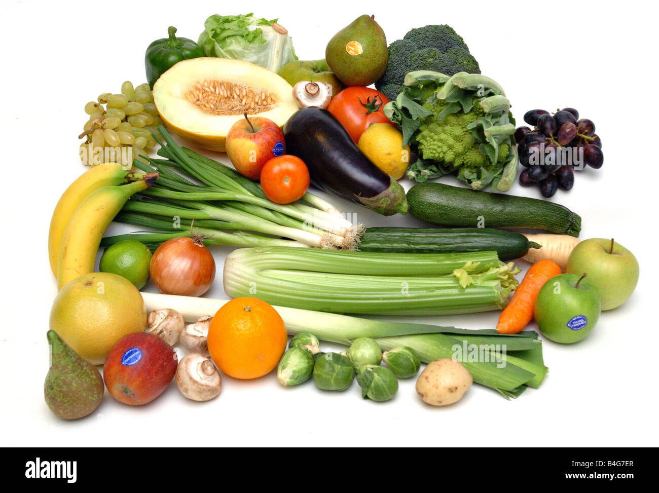 Fruit and Vegetable still life Stock Photo - Alamy