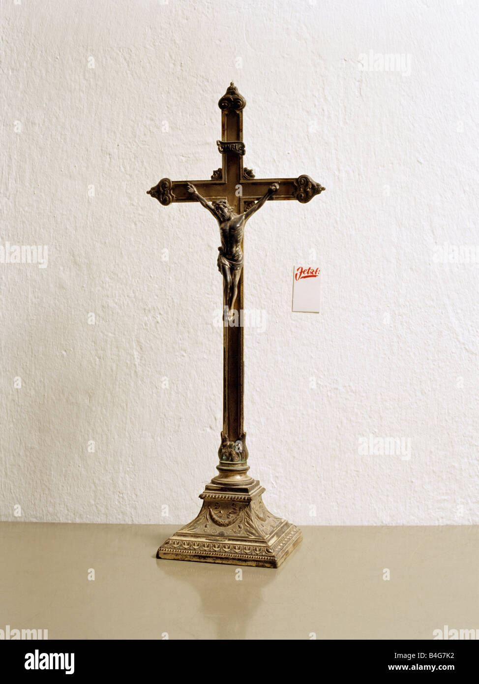 A crucifix statue Stock Photo - Alamy
