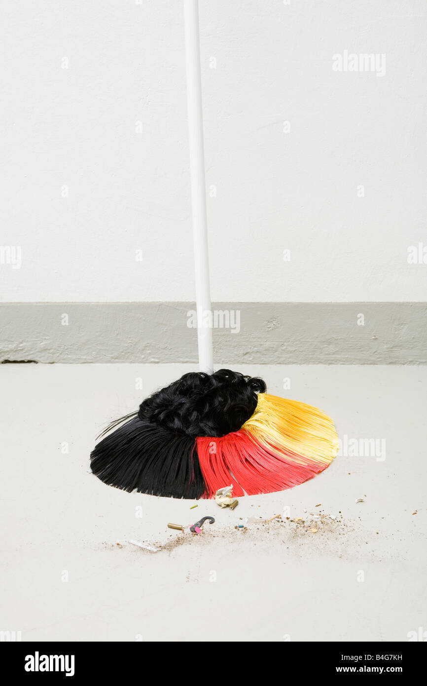 Flag broom hi-res stock photography and images - Alamy