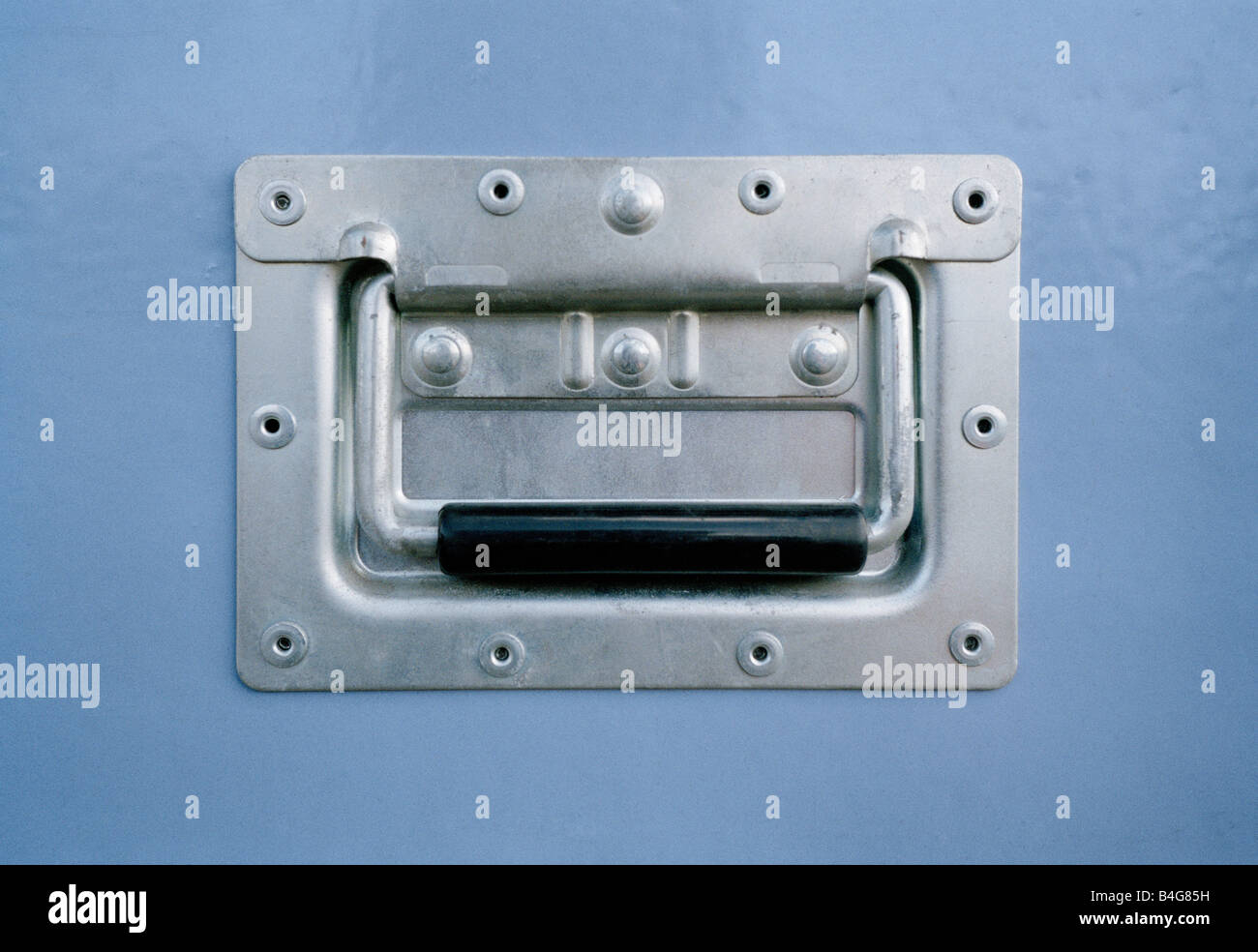 Metal handle, close-up Stock Photo - Alamy