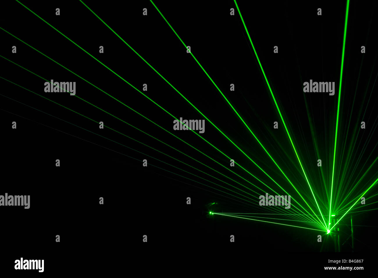 Green Laser Show