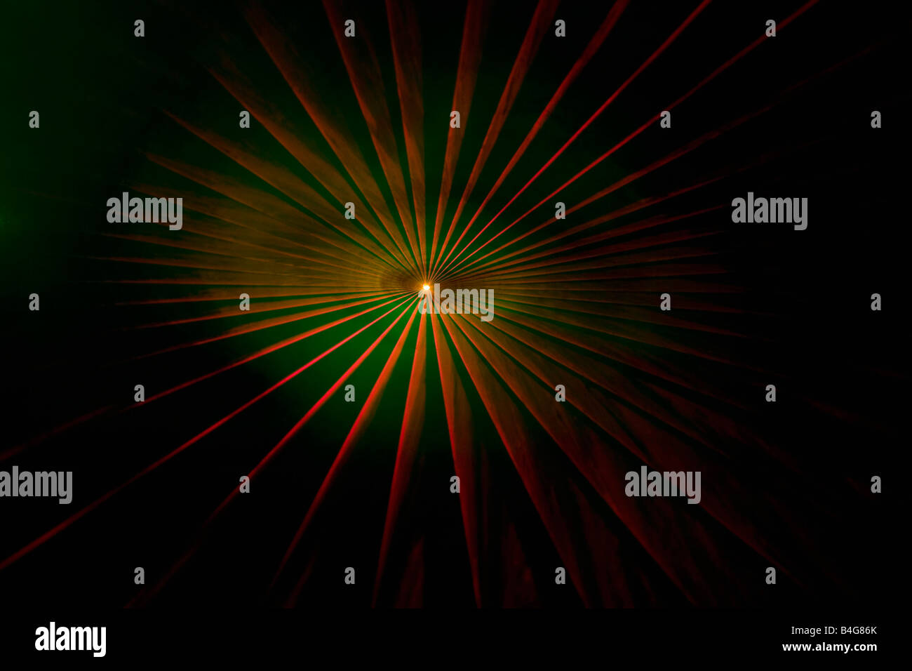 Red laser lights Stock Photo - Alamy