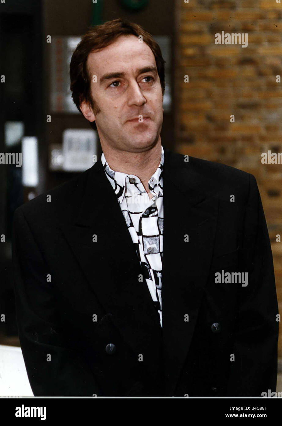 Angus Deayton Actor Comedian and Writer leaves his office Stock Photo ...