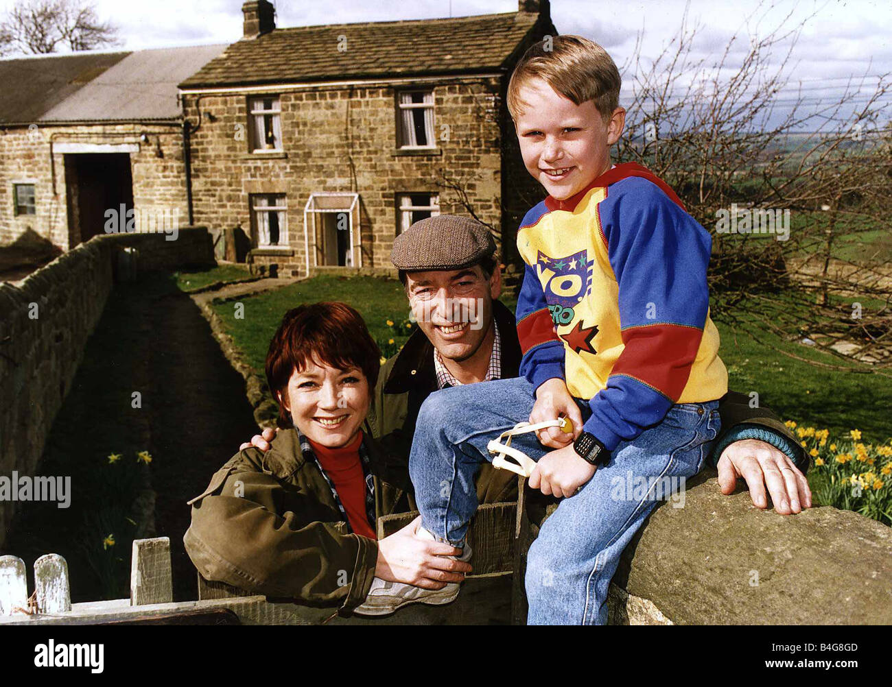 Madelaine Howard Actress in TV Series Emmerdale with Clive Nornby and ...