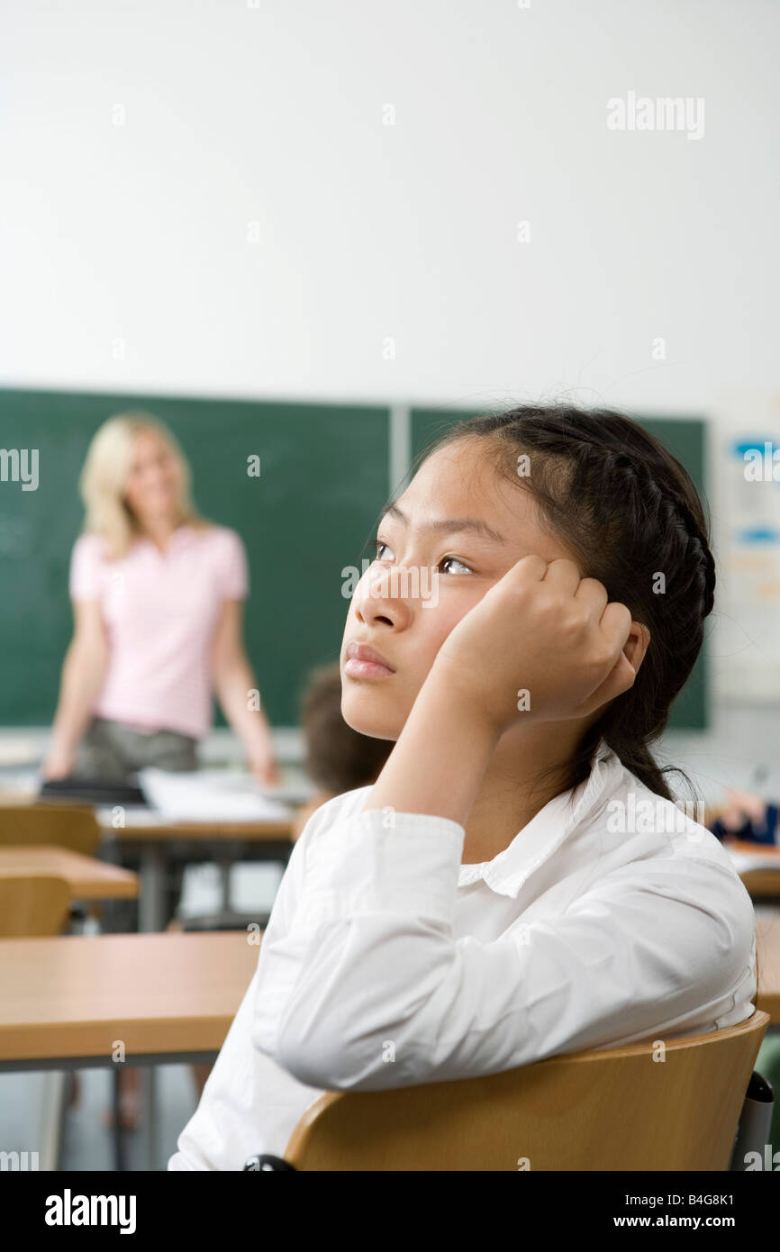 Bored Middle School Students