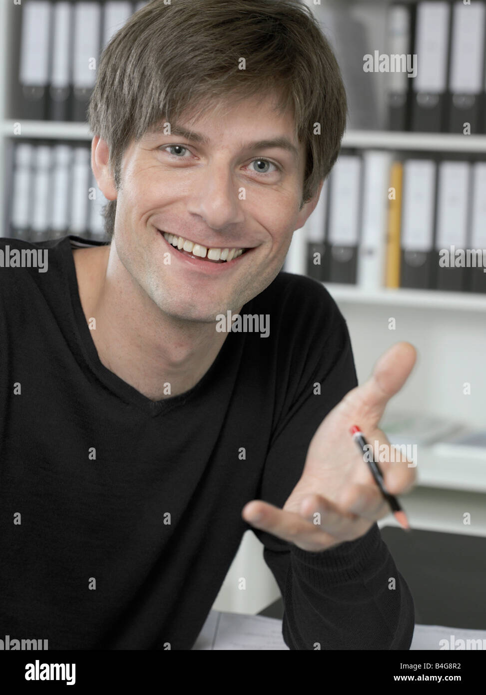 Portrait of an architect Stock Photo - Alamy