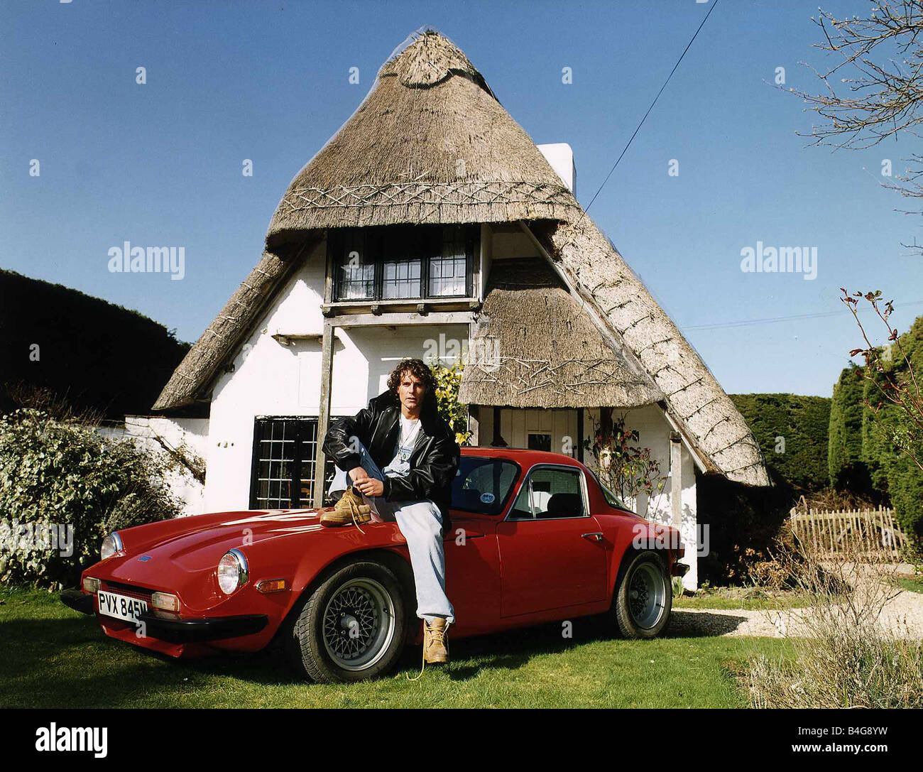 Jonathon Morris Actor from the TV Programme Bread Stock Photo - Alamy