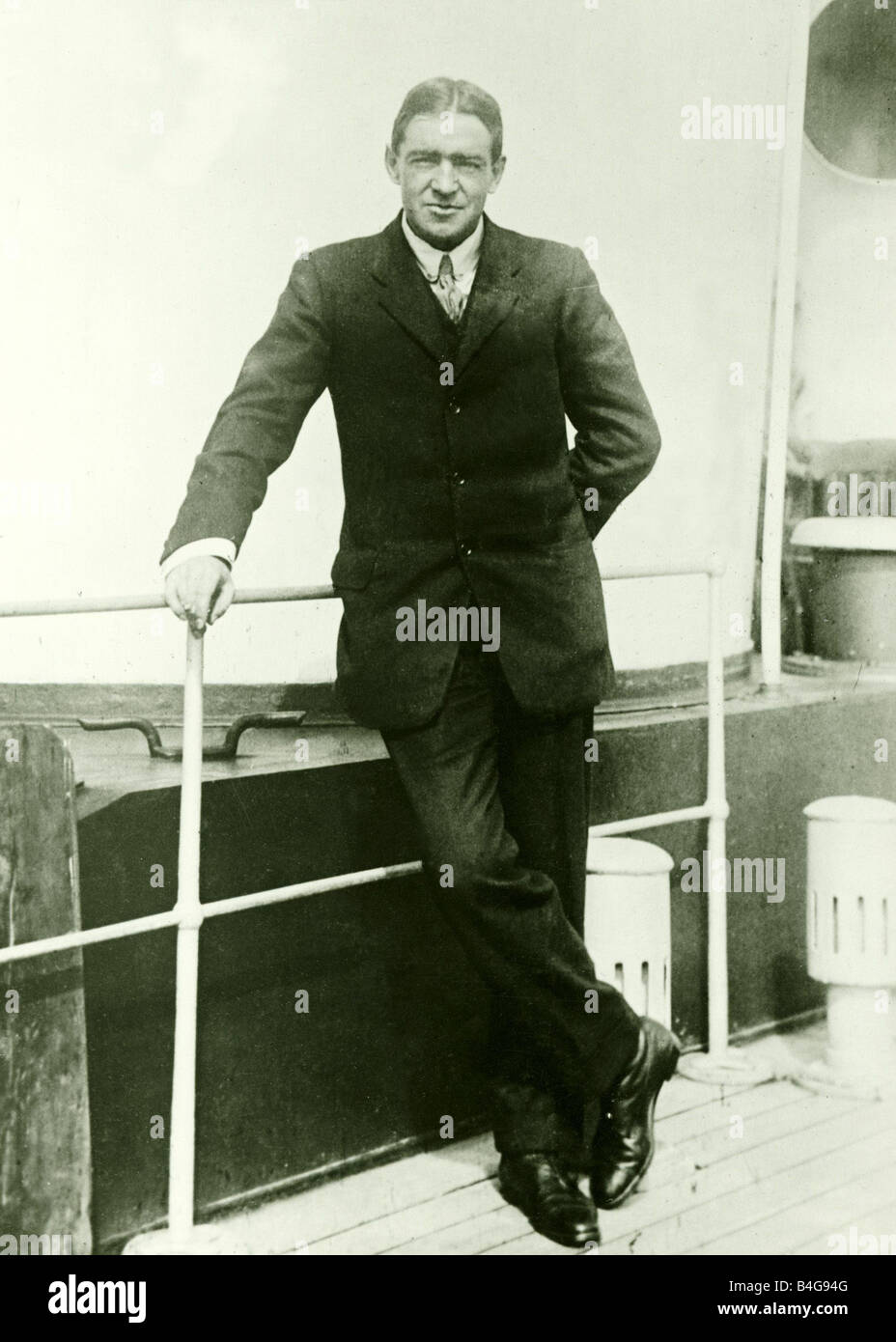 Sir Ernest Shackleton explorer circa 1909 Stock Photo - Alamy