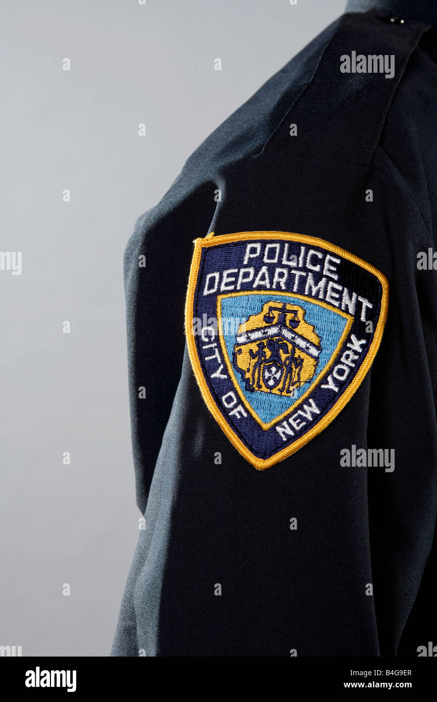 New york police badge hi-res stock photography and images - Alamy
