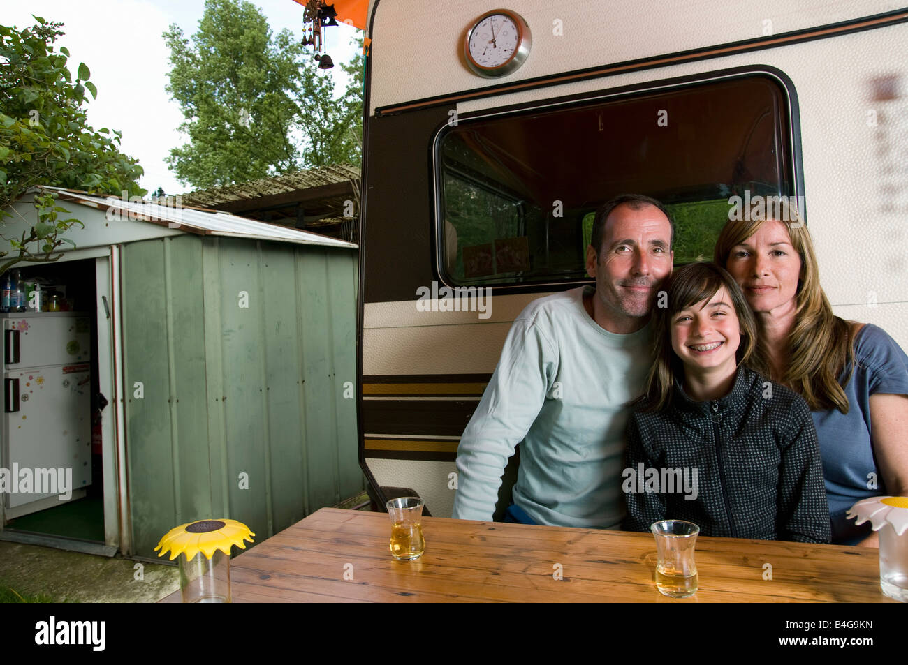 Caravan table hi-res stock photography and images - Alamy