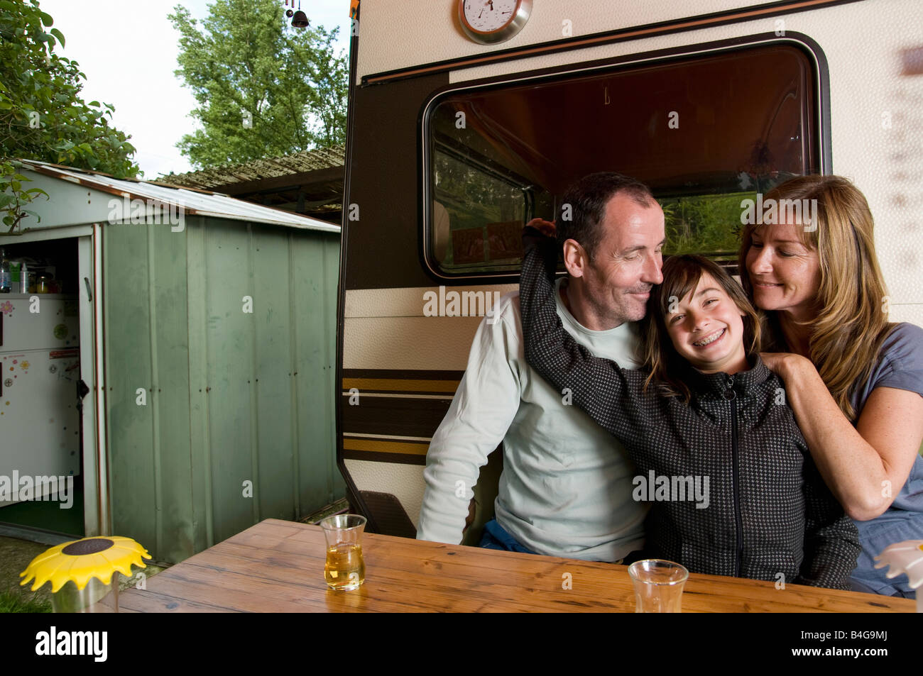 Caravan table hi-res stock photography and images - Alamy