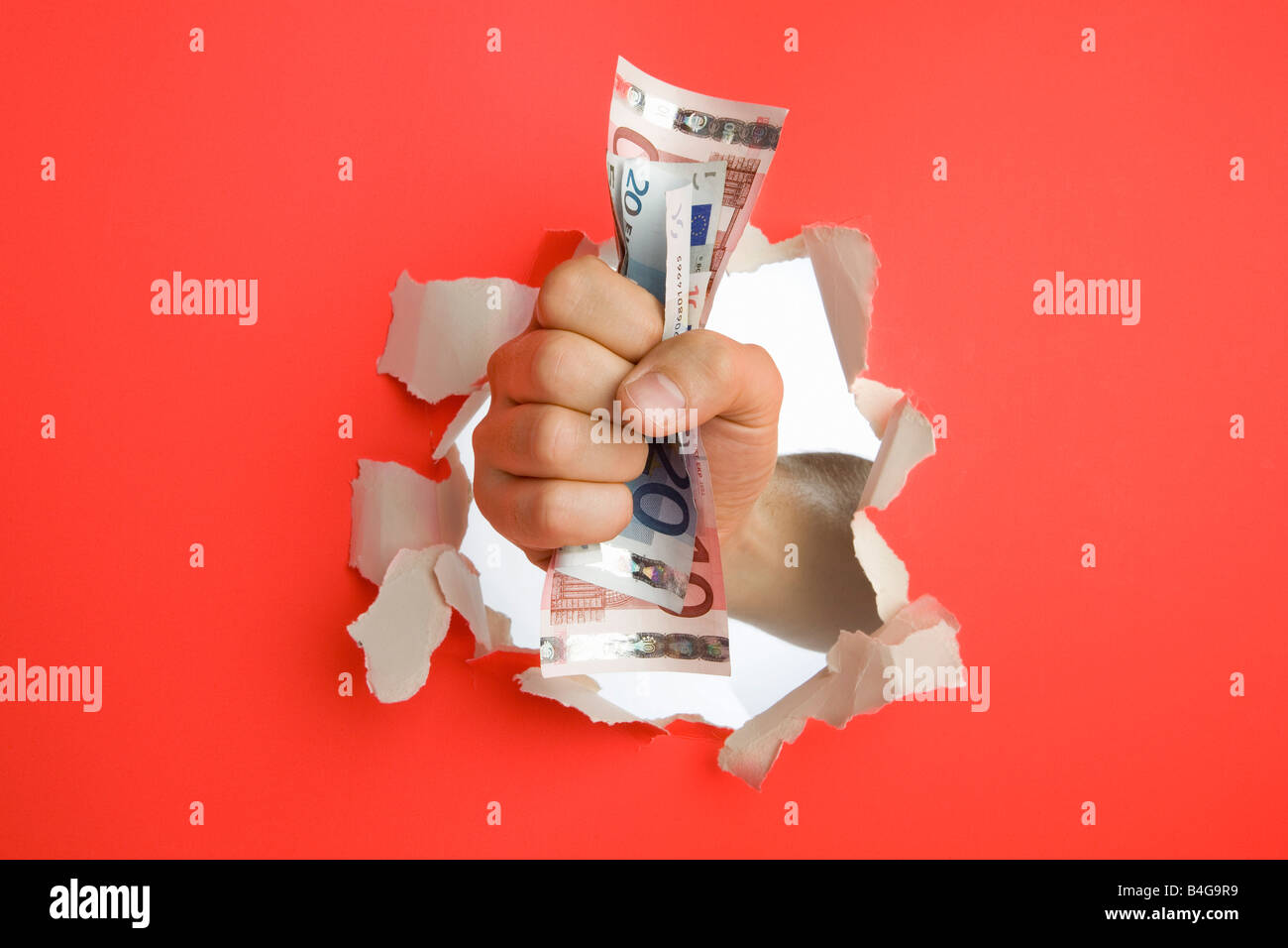 Breaking through wall hi-res stock photography and images - Alamy