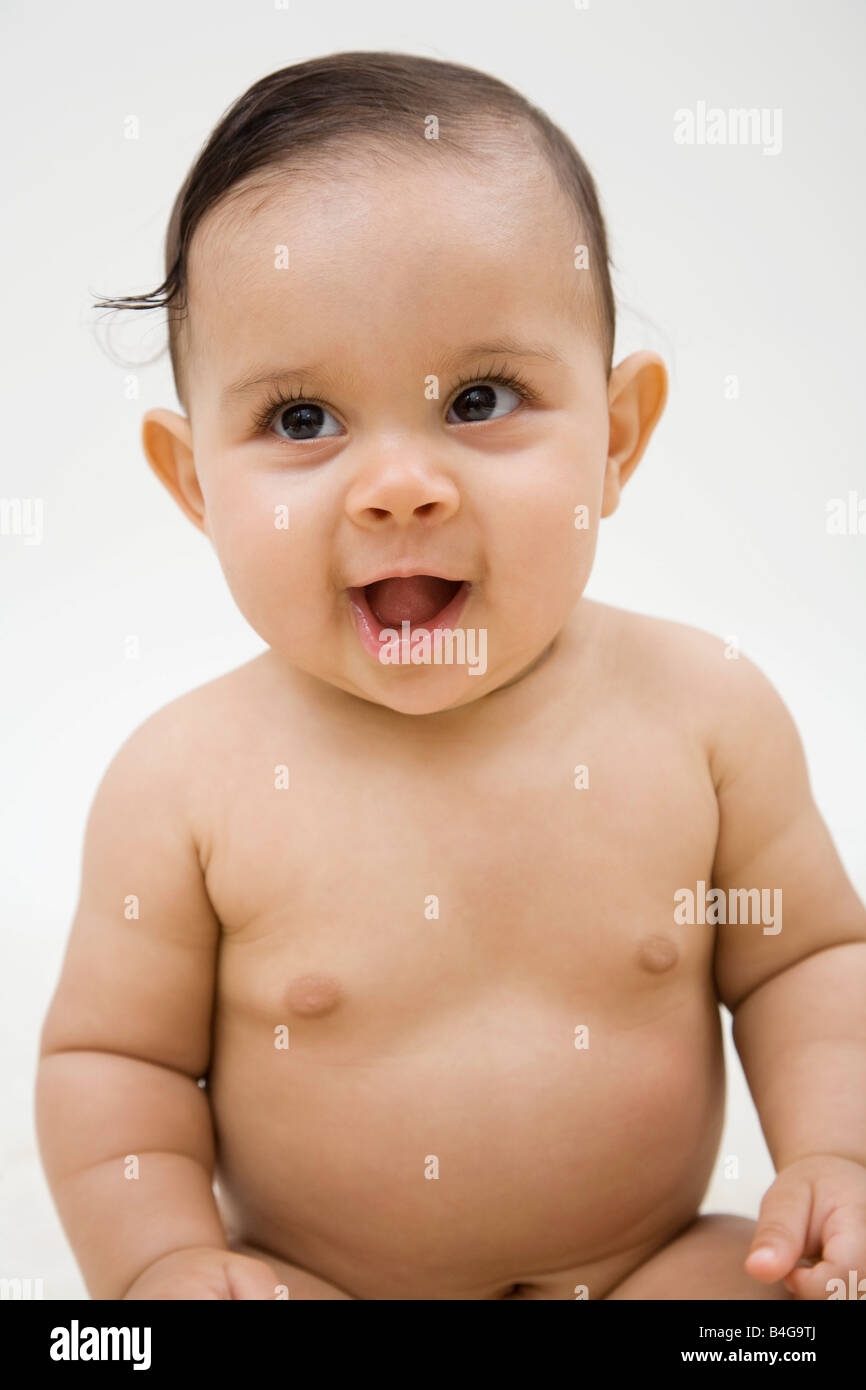 A happy baby, portrait Stock Photo - Alamy