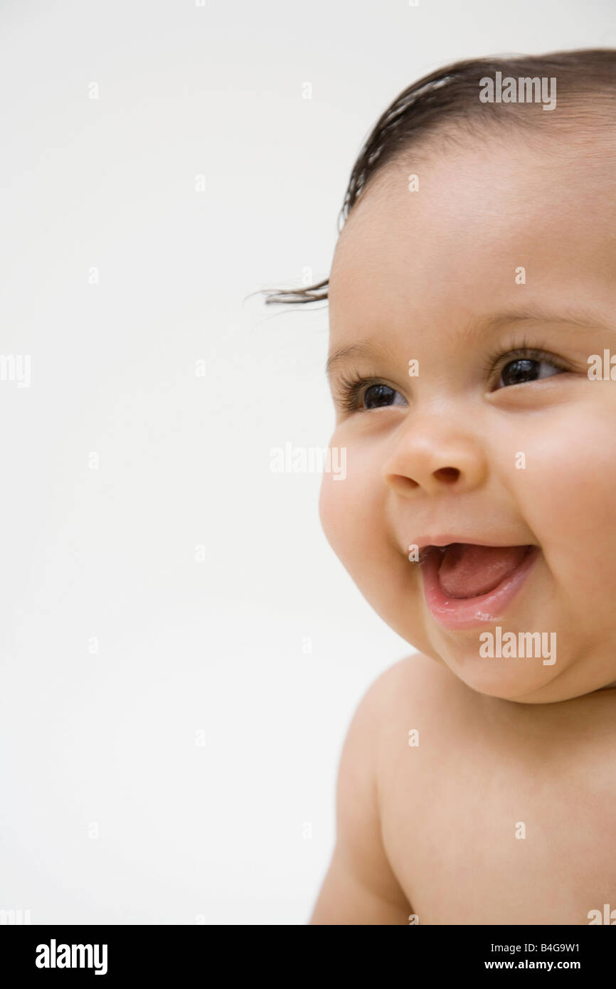 A happy baby, portrait Stock Photo - Alamy