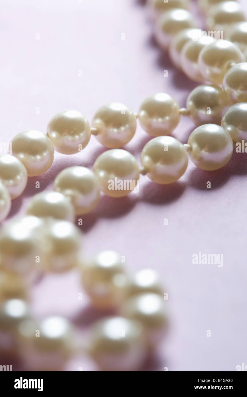 A string of pearls Stock Photo - Alamy