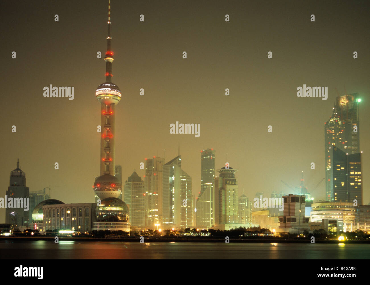 Shanghai pudong night hi-res stock photography and images - Alamy