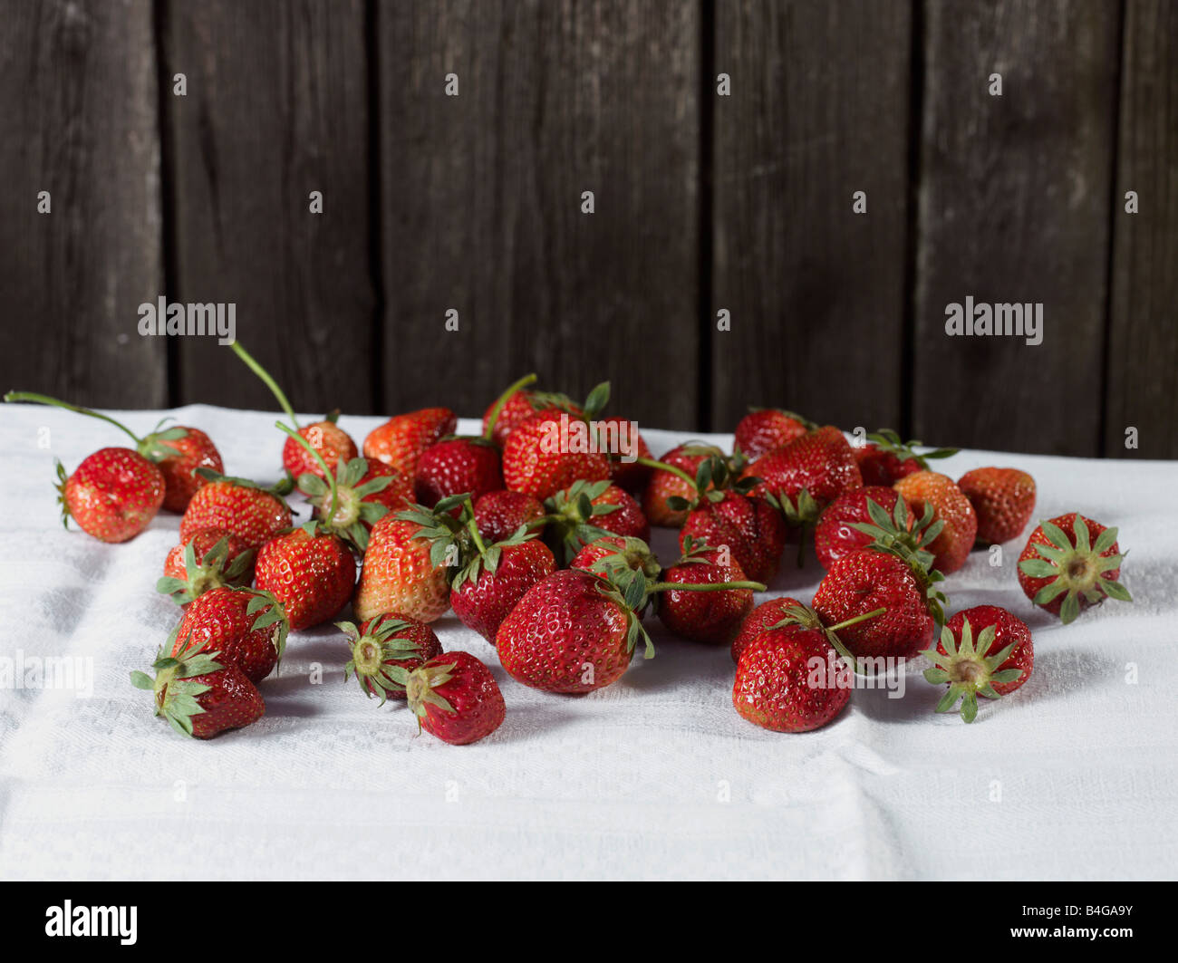 Selective focus fresh strawberries hi-res stock photography and images - Alamy