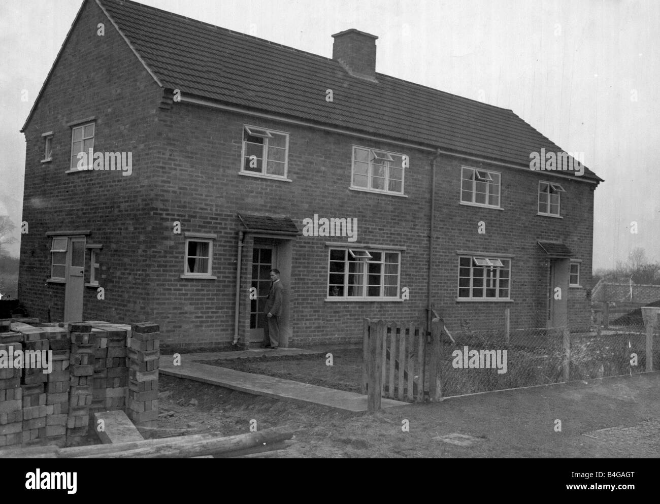 1950s council housing hi-res stock photography and images - Alamy