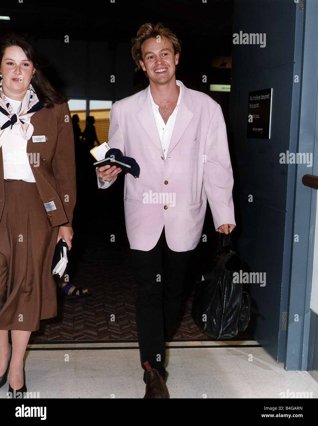 Jason Donovan Australian actor and singer Stock Photo - Alamy
