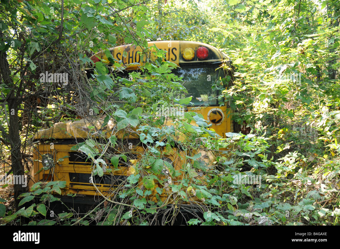 Junk school bus hi-res stock photography and images - Alamy