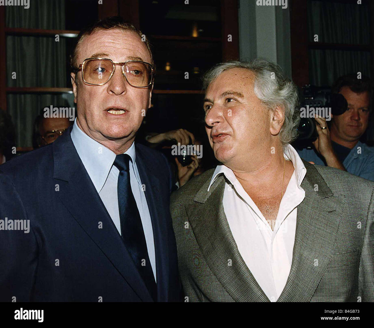 Michael Caine Actor with Film Director Michael Winner at the BAFTA best ...