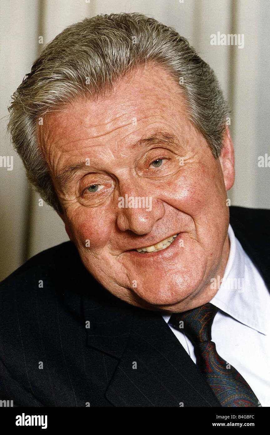 Patrick Macnee Actor from the TV Programme The Avengers Stock Photo - Alamy